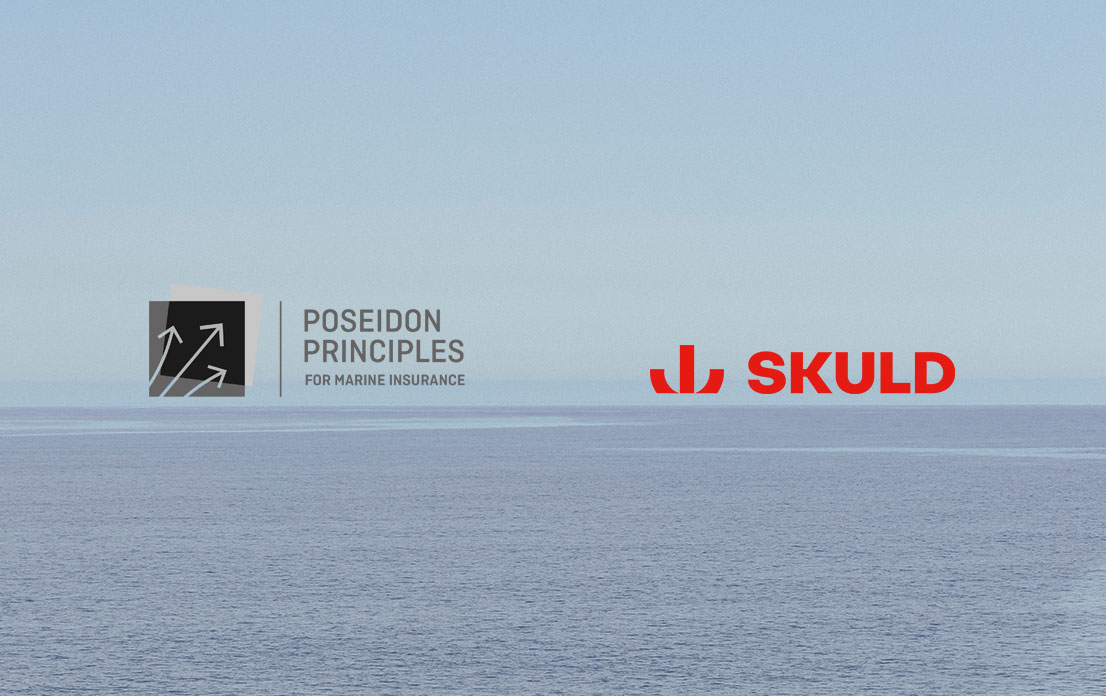 Skuld signs Poseidon Principles for Marine Insurance - Skuld