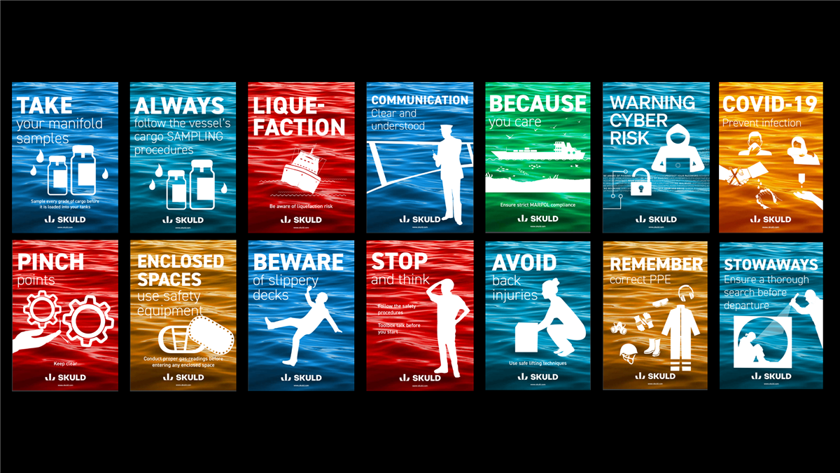 Loss Prevention posters available to members and clients - Skuld
