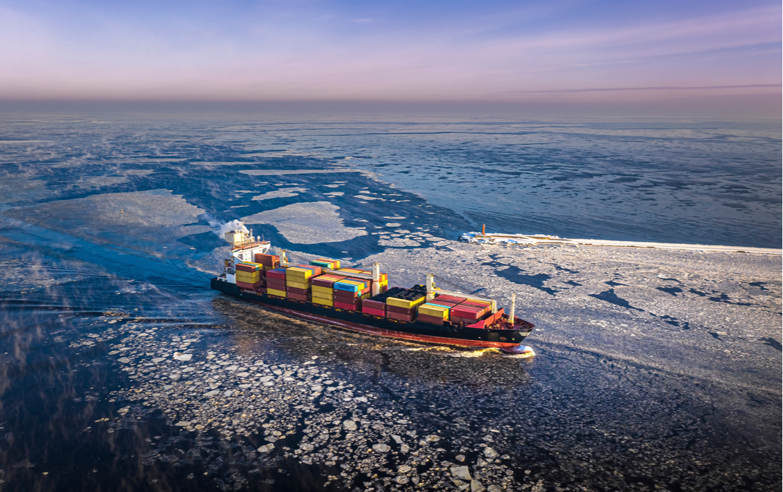 Propeller damage due to ice - Skuld