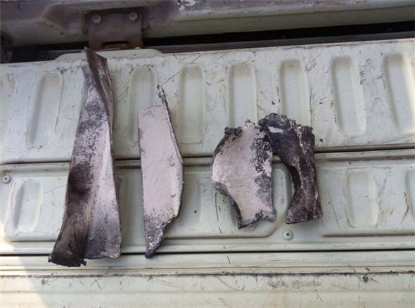 Conveyor belt damage caused by stray metal pieces - Skuld