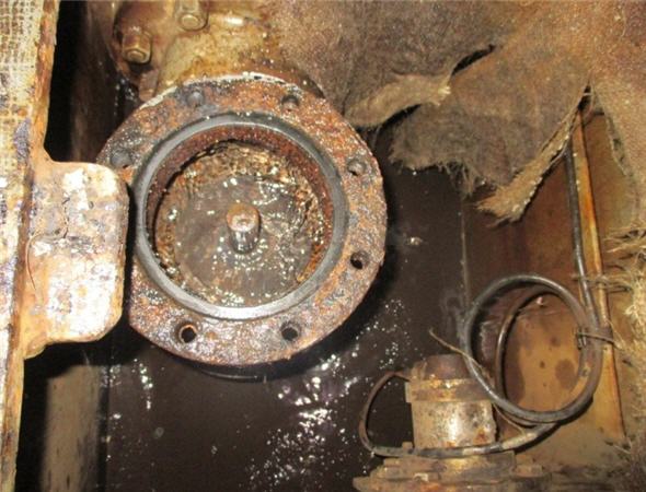 Non-return valves in bilges - Skuld